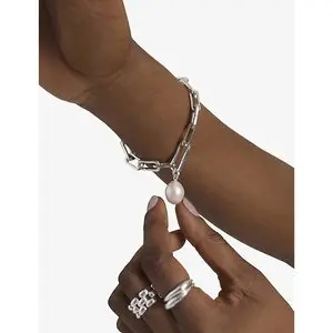 Monica Vinader Nura Baroque Pearl Charm