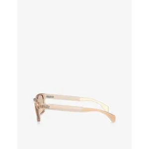 Moncler Pillow Frame Injected Sunglasses - Pink