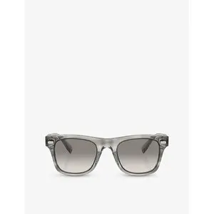 Brunello Cucinelli Pillow Frame Sunglasses - Grey