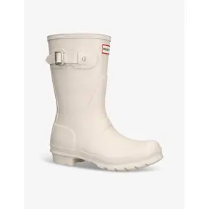 Hunter Original Short Wellington Boots - Bone