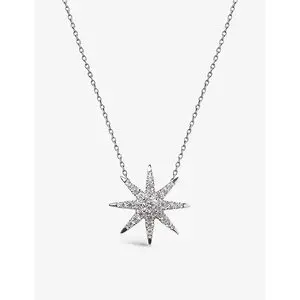 CARAT* LONDON Atrias Star-shaped Pendant Necklace - Silver