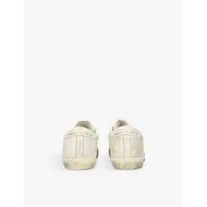 GOLDEN GOOSE Super Star Leather Trainers - Bone