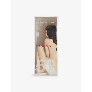 Falke Pure Matt 50 Knitted Knee High Socks - Black