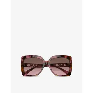 Michael Kors Butterfly-frame Acetate Sunglasses - Brown