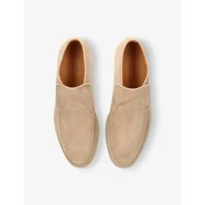 AURELIEN City Suede Loafers - Beige