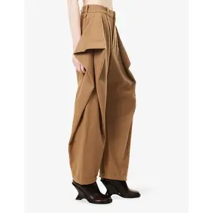 Issey Miyake Straight-leg Wool-blend Trousers