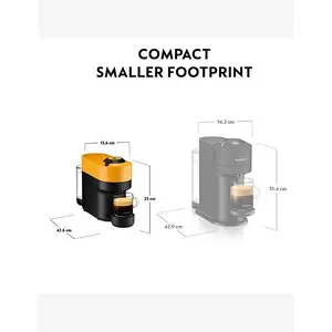 NESPRESSO Vertuo Pop Coffee Machine - Yellow