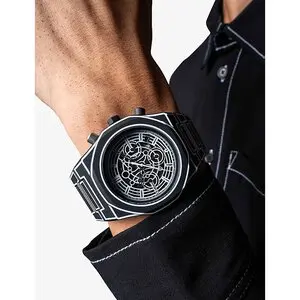D1 MILANO Polychrono Sketch Polycarbonate Watch 40.5mm - Black