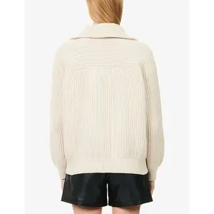 ANINE BING Sammy Half-zip Jumper