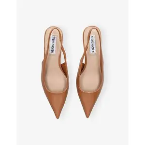Steve Madden Kittie Faux-leather Slingbacks