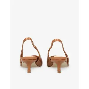 Steve Madden Kittie Faux-leather Slingbacks