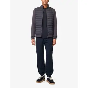 ARNE Drawstring Relaxed-fit Cotton-blend Jogging Bottoms - Navy