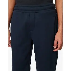 ARNE Drawstring Relaxed-fit Cotton-blend Jogging Bottoms - Navy