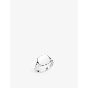 THOMAS SABO Classic Sterling Silver Signet Ring - Silver-coloured
