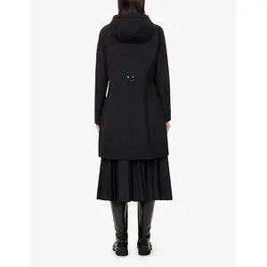 Moncler Laerte Long Tech-woven Parka