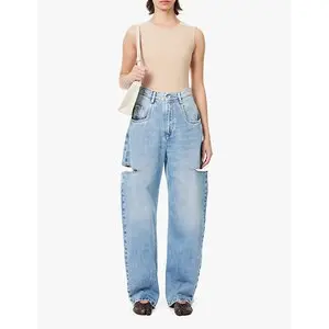 MAISON MARGIELA 5-pocket Straight Leg Jeans