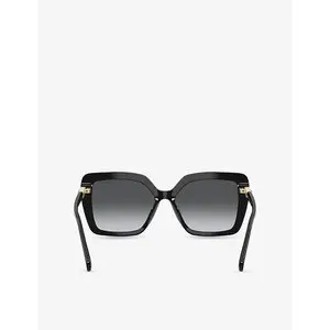 SWAROVSKI Square Frame Acetate Sunglasses