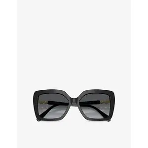 SWAROVSKI Square Frame Acetate Sunglasses
