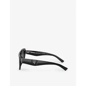 FERRARI Pilot-frame Acetate Sunglasses