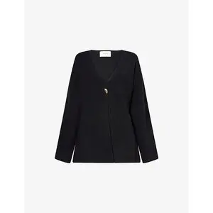 Dissh Button-up V-neck Cardigan