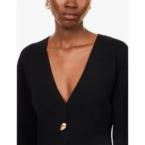 Dissh Button-up V-neck Cardigan