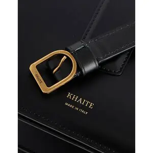 Khaite Blake Leather Cross-body Bag - Black