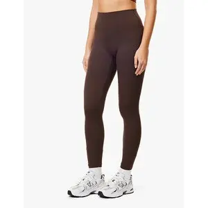 Varley Freesoft High-rise Stretch-woven Leggings - Coffee Bean