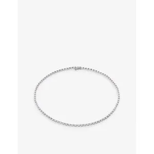 CARAT* LONDON Coralie Sterling And Zirconia Necklace - Silver