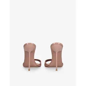 Paris Texas Lidia Patent-leather Heeled Mules