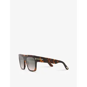 TOM FORD Square Frame Acetate Sunglasses