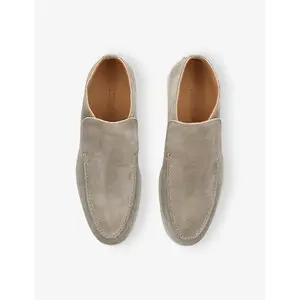 AURELIEN City Suede Loafers - Grey/light
