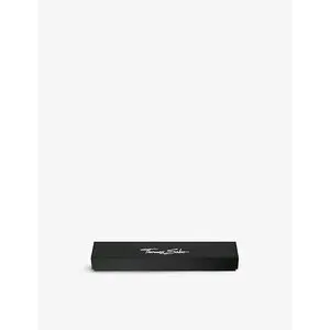 THOMAS SABO Plaited Leather And Sterling Silver Bracelet