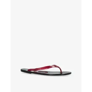 Christopher Esber Jo Pvc Flip Flops - Red/dark