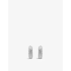 Monica Vinader Heirloom Sterling Huggie Earrings