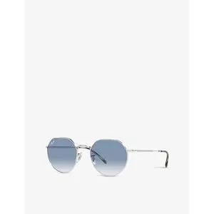 Ray-ban Hexagonal Sunglasses - Silver