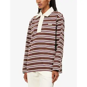 RU & ROCKA Striped Rugby Shirt