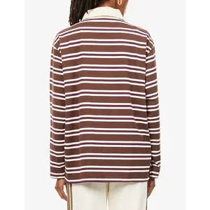 RU & ROCKA Striped Rugby Shirt