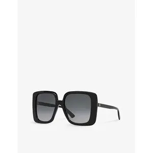 Gucci Square-frame Acetate Sunglasses