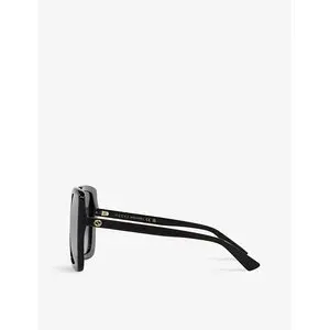 Gucci Square-frame Acetate Sunglasses