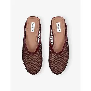 Alaïa Leather Mules