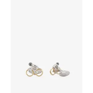 Paul Smith Racing Bicycle Copper And Zinc Cufflinks