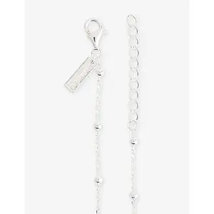 COMMONLINES Sterling Studded Cross Chain Bracelet