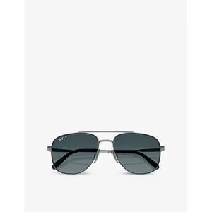Ray-ban Square Titanium Sunglasses