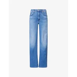 MOTHER The Kick It High-rise Straight-leg Jeans - Fan Favorite