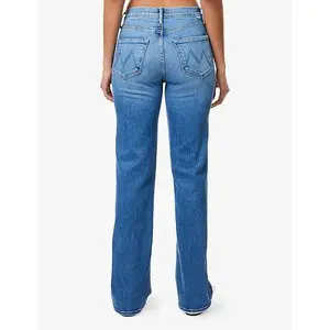 MOTHER The Kick It High-rise Straight-leg Jeans - Fan Favorite