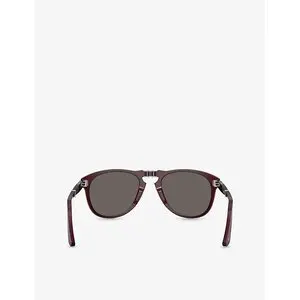 Persol Po0714 714 Pilot-frame Acetate Sunglasses