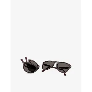 Persol Po0714 714 Pilot-frame Acetate Sunglasses