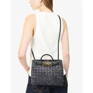 Bottega Veneta Andiamo Small Suede Tote Bag