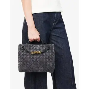 Bottega Veneta Andiamo Small Suede Tote Bag