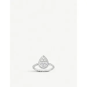 Boucheron Serpent Bohème Diamond White Gold Ring - Silver